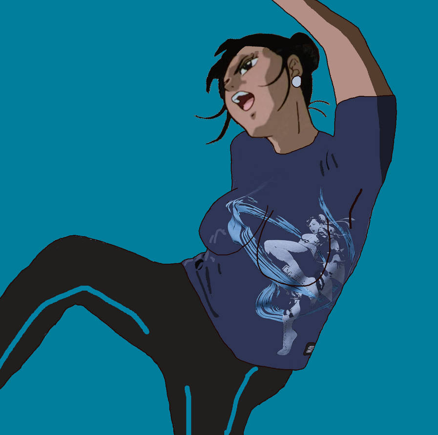 Chun-Li SFII Movie SFV Uniqlo T-Shirt Fanart by michaelxgamingph on ... Chun-Li SFII Movie SFV Uniqlo T-Shirt Fanart by michaelxgamingph on ...