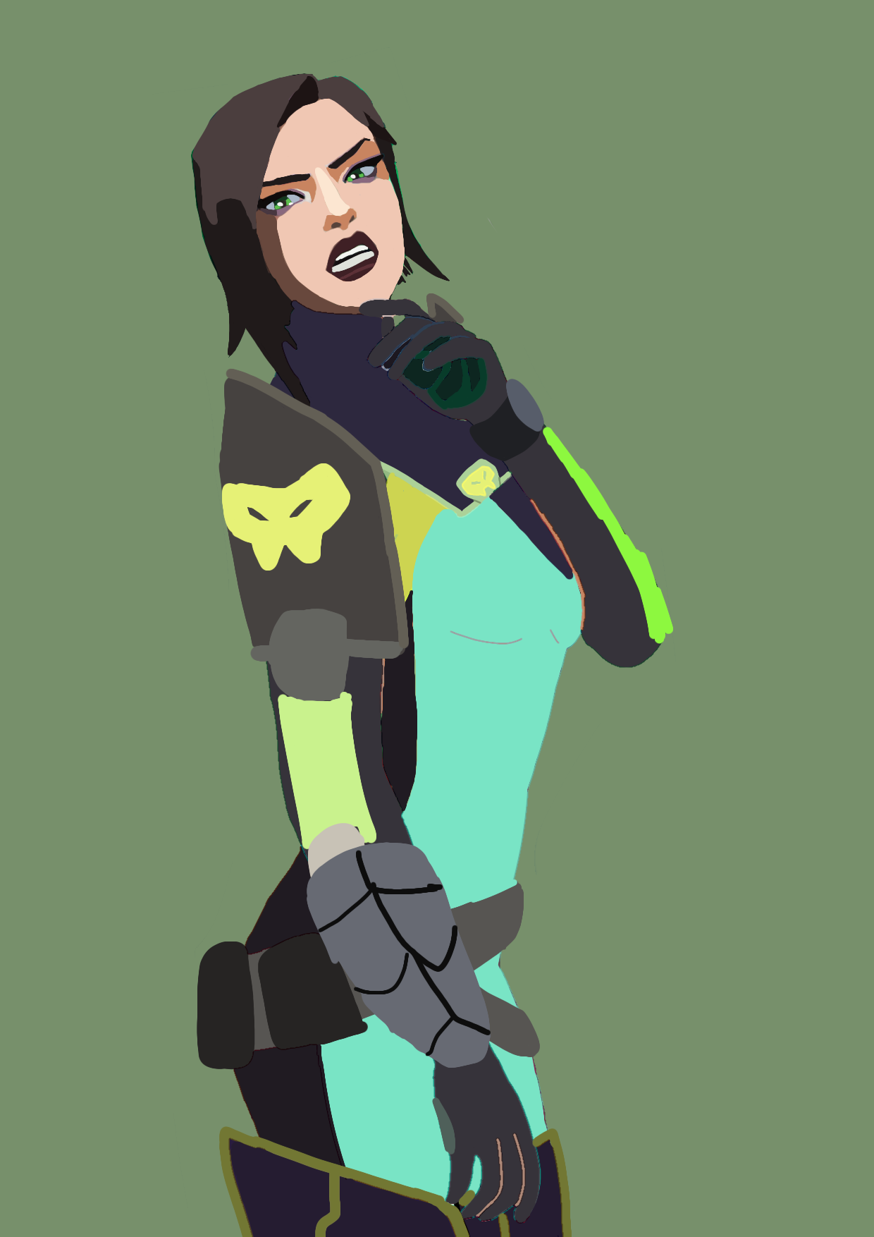 Viper Sexy Fanart 01 Valorant By Michaelxgamingph On Deviantart