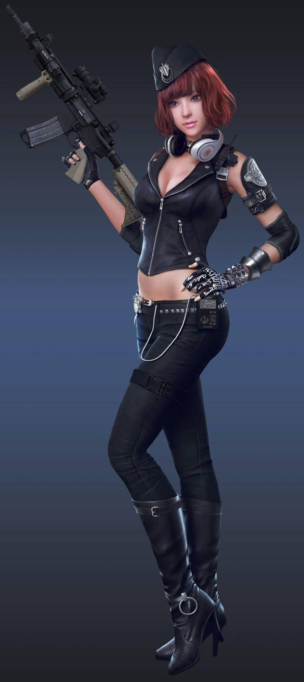 Angel 01 Ni Zhan Assault Fire Girl Character By Michaelxgamingph On