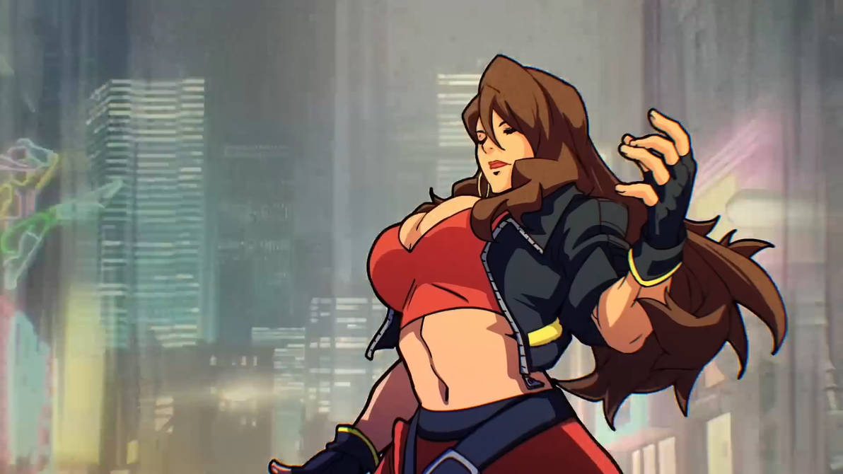 Blaze Fielding Anime Scene Streets Of Rage 4 10 By Michaelxgamingph On