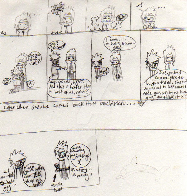 Naruto And Sasuke Stupid Comic By Celtic Mistress On Deviantart