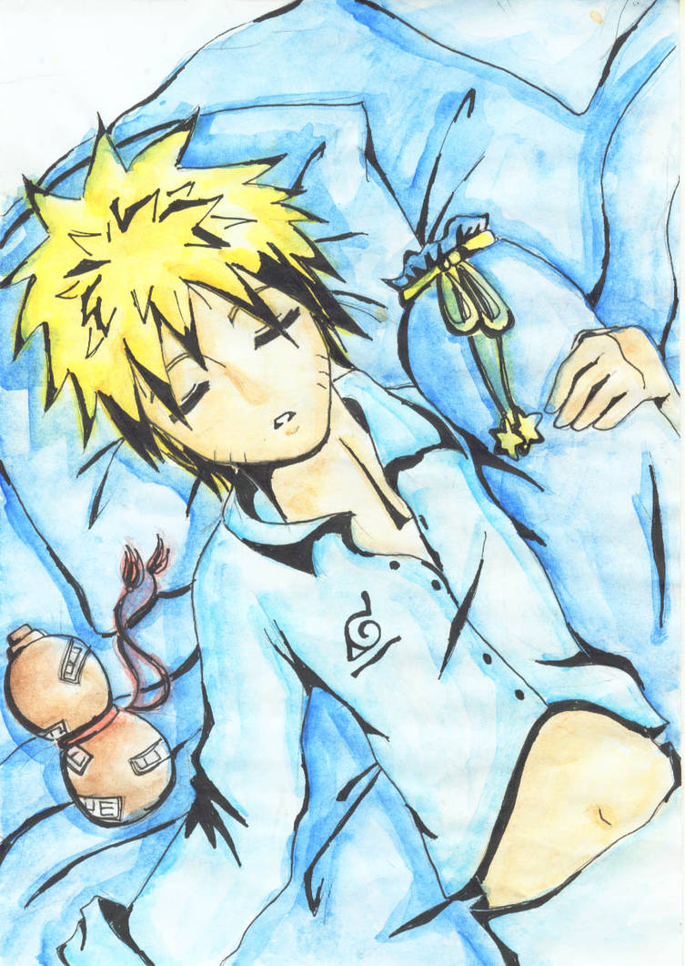 Naruto sleeping by Nenke on DeviantArt