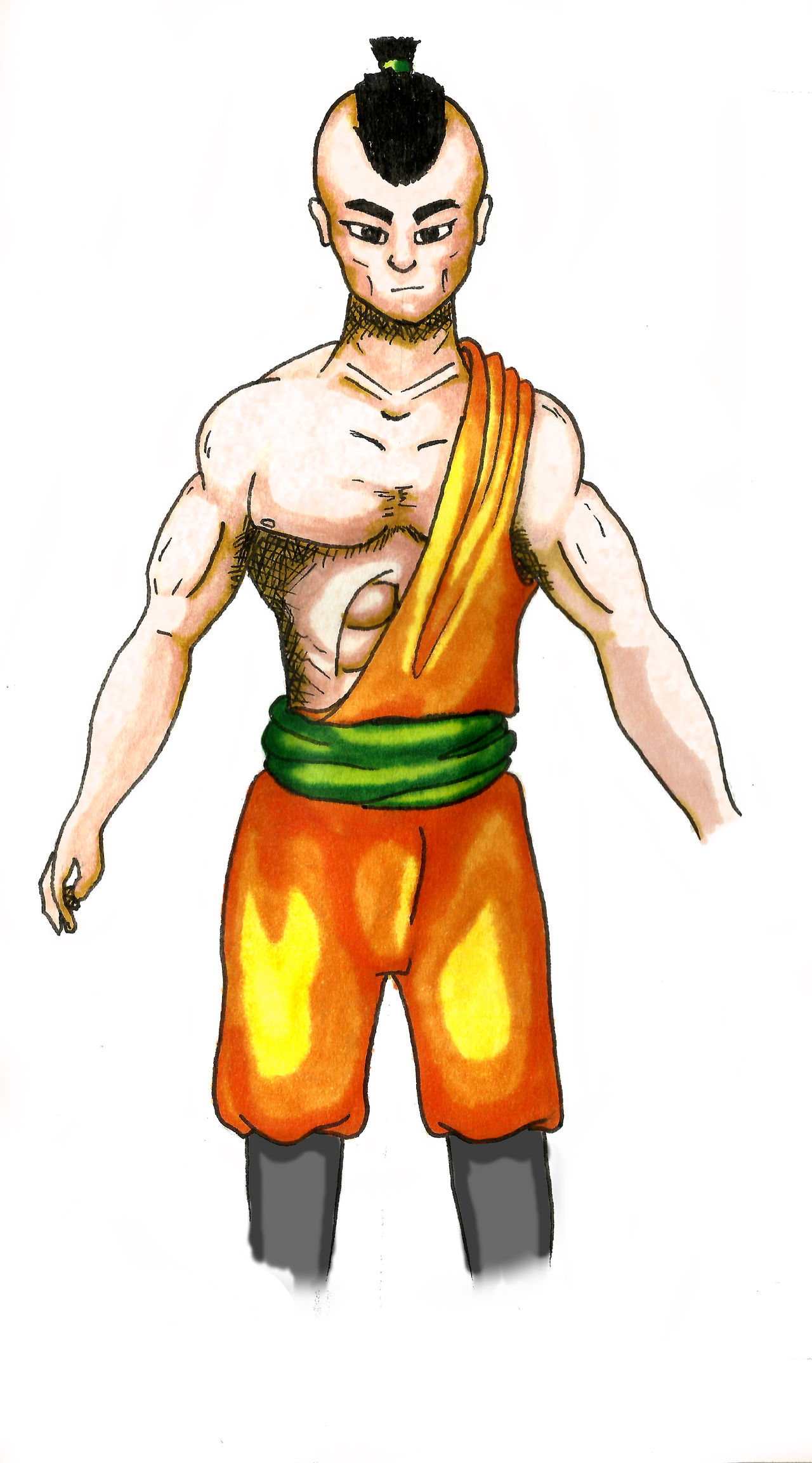 D n D Human Monk By Mentisoptera On DeviantArt d-n-d-human-monk-by-mentisoptera-on-deviantart