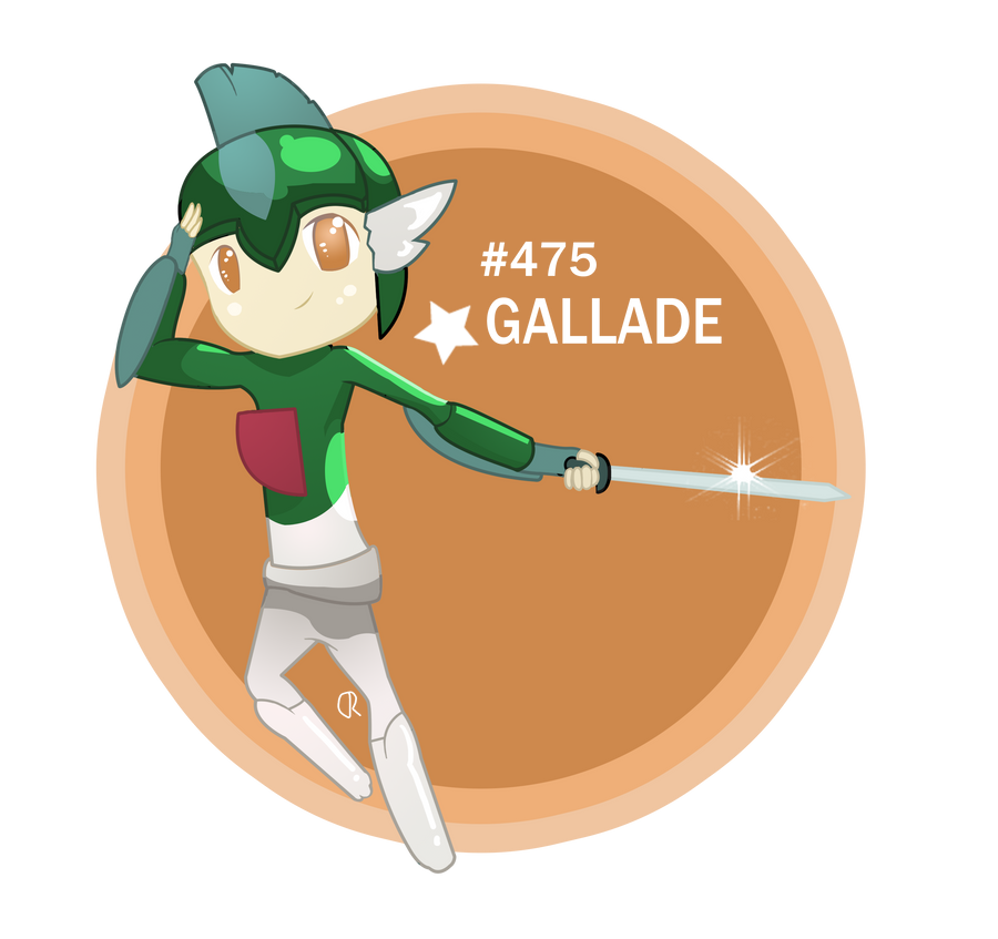 Gallade Gijinka By Danielrocket999 On Deviantart