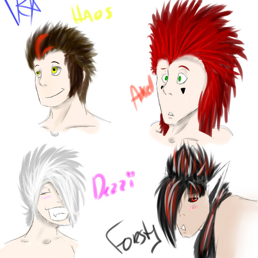 The Nude Group By Fukyuu Akutenshi On Deviantart