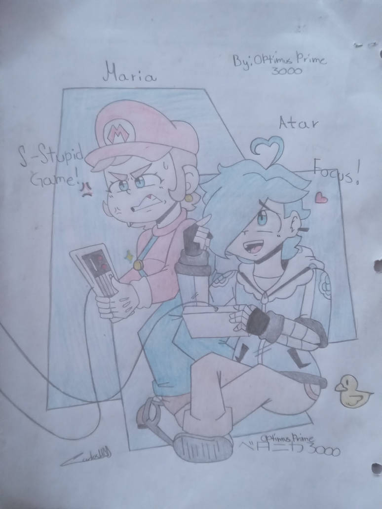 Mario And Tari Gender Bender Mario X Tari By Optimus Prime3000 On Deviantart