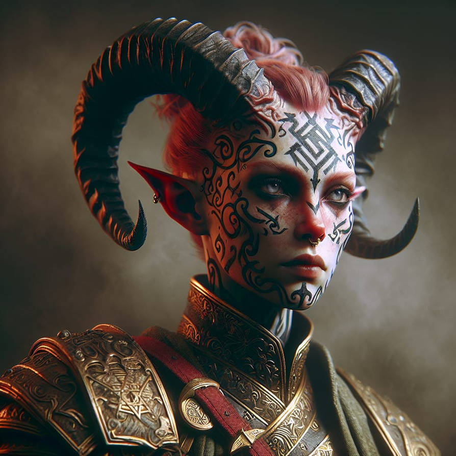 Tiefling By Dragonfly Rain On Deviantart