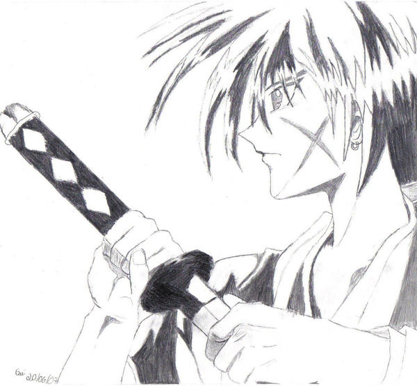 Kenshin draw by guiparaiso on DeviantArt