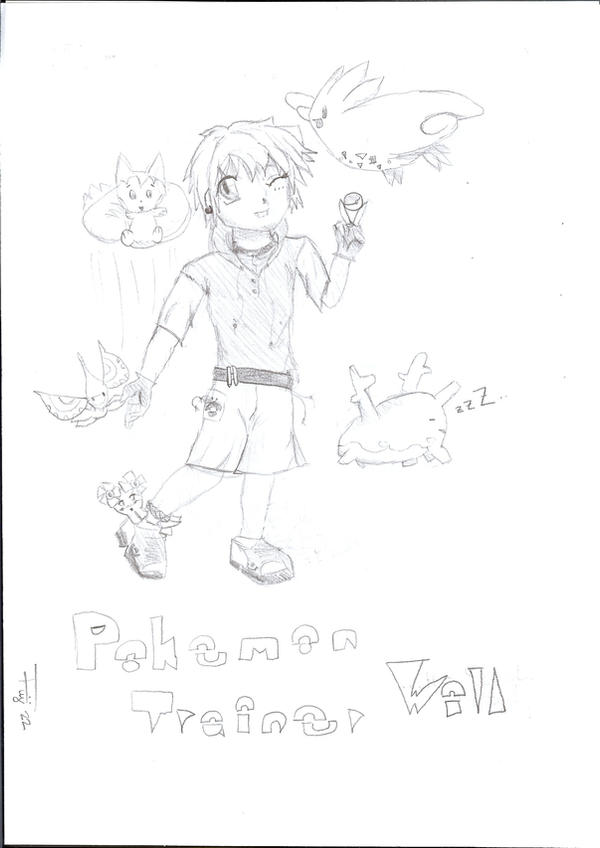Pokemon Trainer OC- Will by fuji22 on DeviantArt