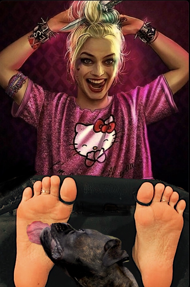Harley Quinn Feet Tickle By Harry165 On Deviantart