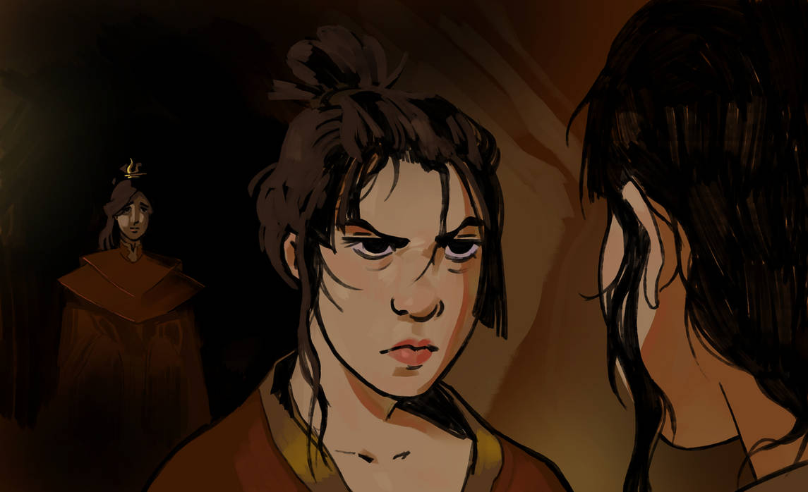 Azula And The Mirror By Stankevychko On Deviantart