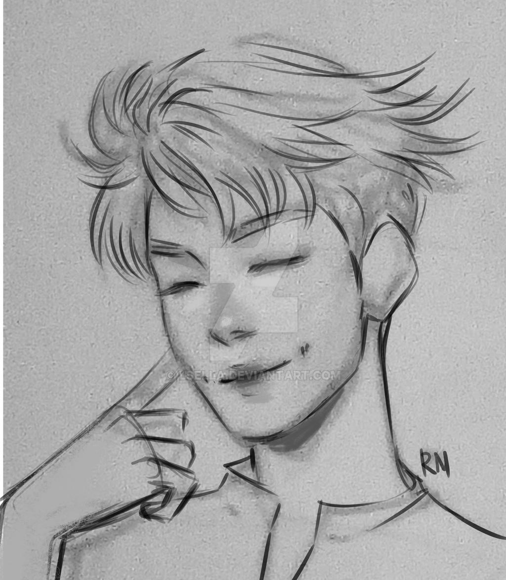 Rm Bts Sketch By Lsella On Deviantart