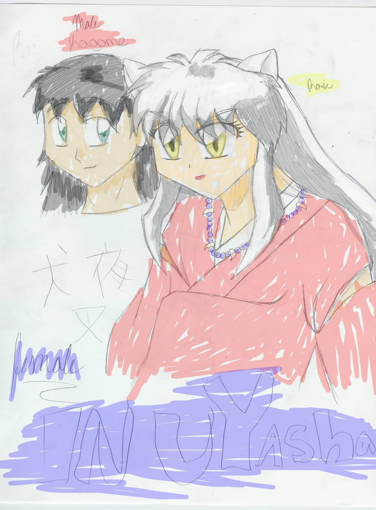 The Female Inuyasha By Knux Tikal On Deviantart