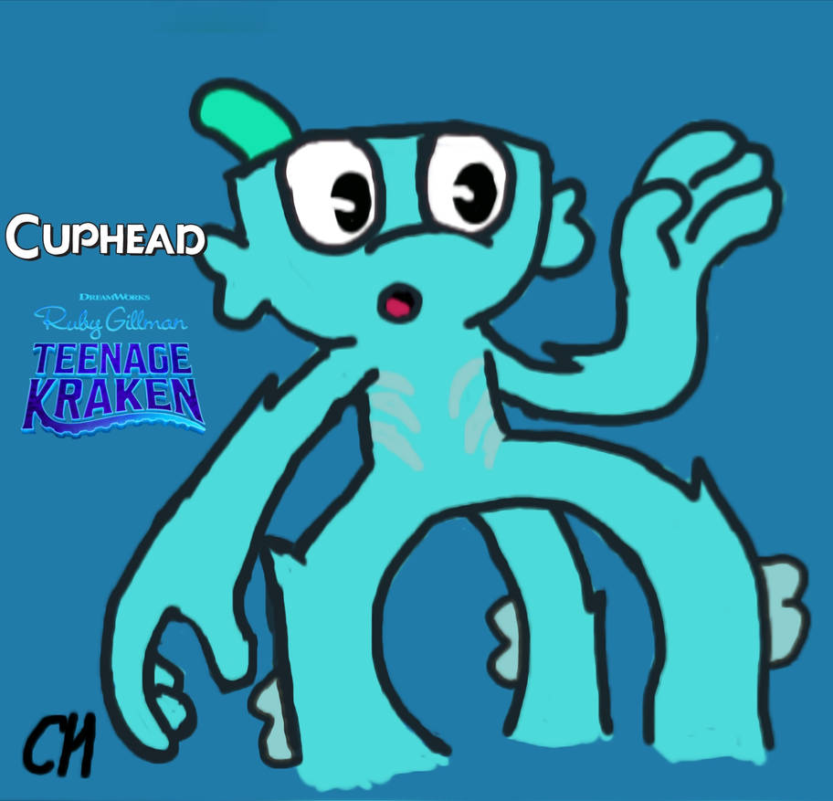 Mugman In Ruby Gillman Teenage Kraken By Gusuwu On Deviantart