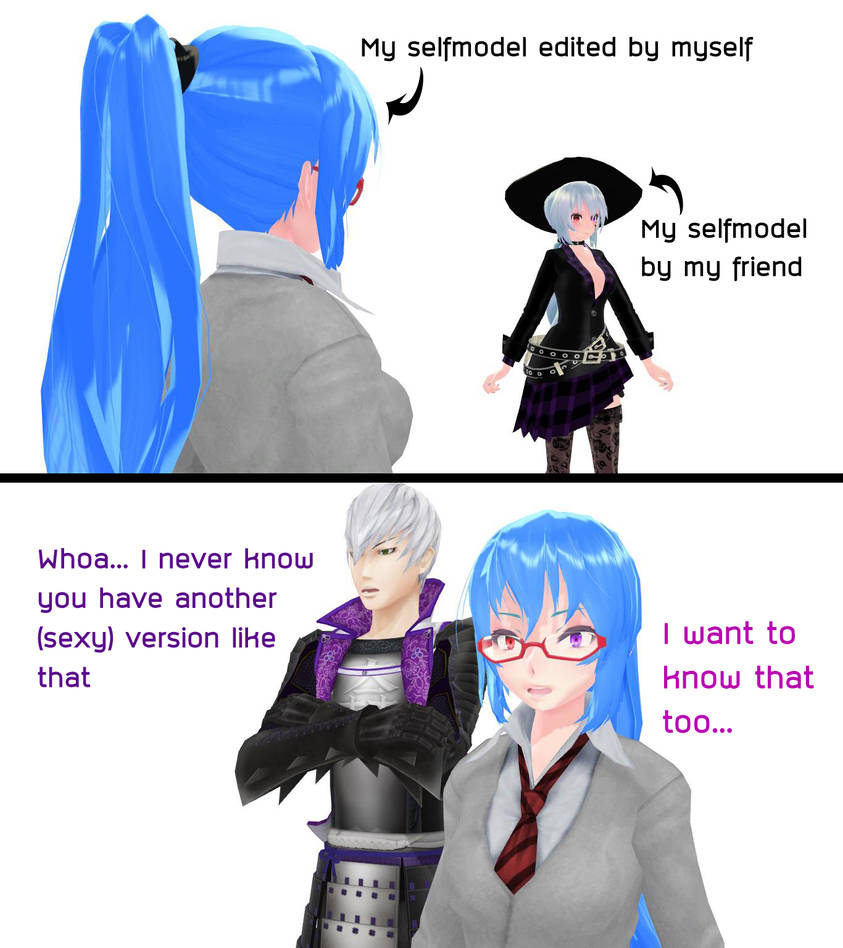 Mmd Comic About Myself By Yukiyame On Deviantart