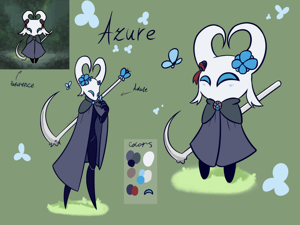 Azure Hollow Knight Vessel Oc By Dreamjam Art On Deviantart