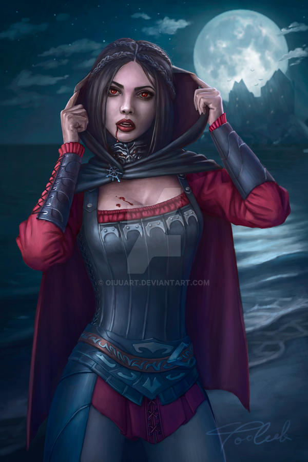 Serana By Oiuuart On Deviantart