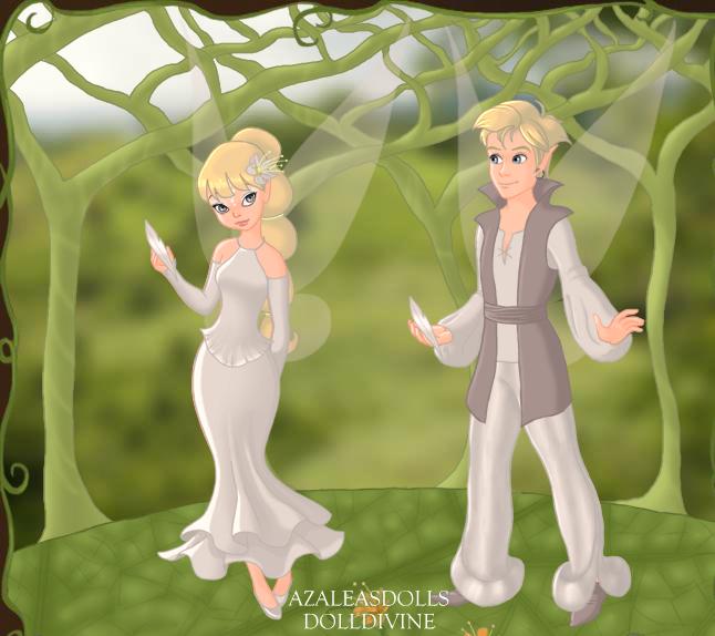 Female And Male Fairies And Pixies