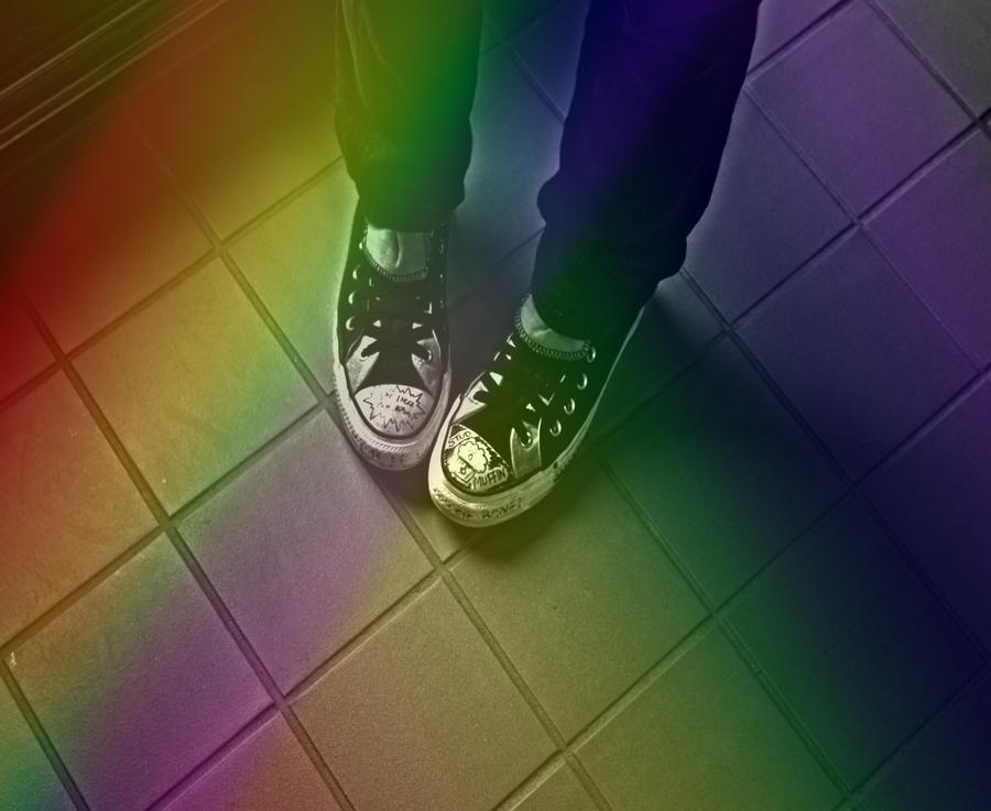Rainbow Feet By J0r30 On Deviantart