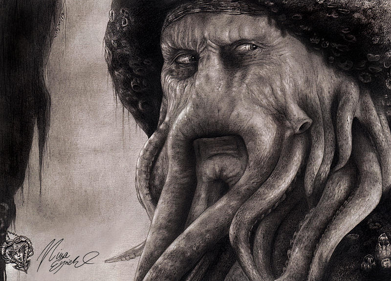 Davy Jones by Haliestra on DeviantArt