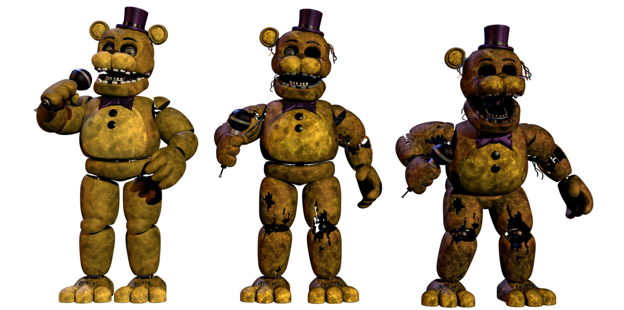 UFMP FredBear by StylizedFnafpack on DeviantArt UFMP FredBear by StylizedFnafpack on DeviantArt