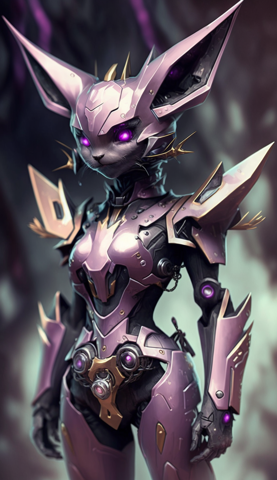 Espeon With Battle Suit By Naltear On Deviantart