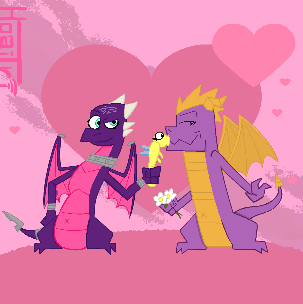Spyro X Cynder By Hoaitri On Deviantart