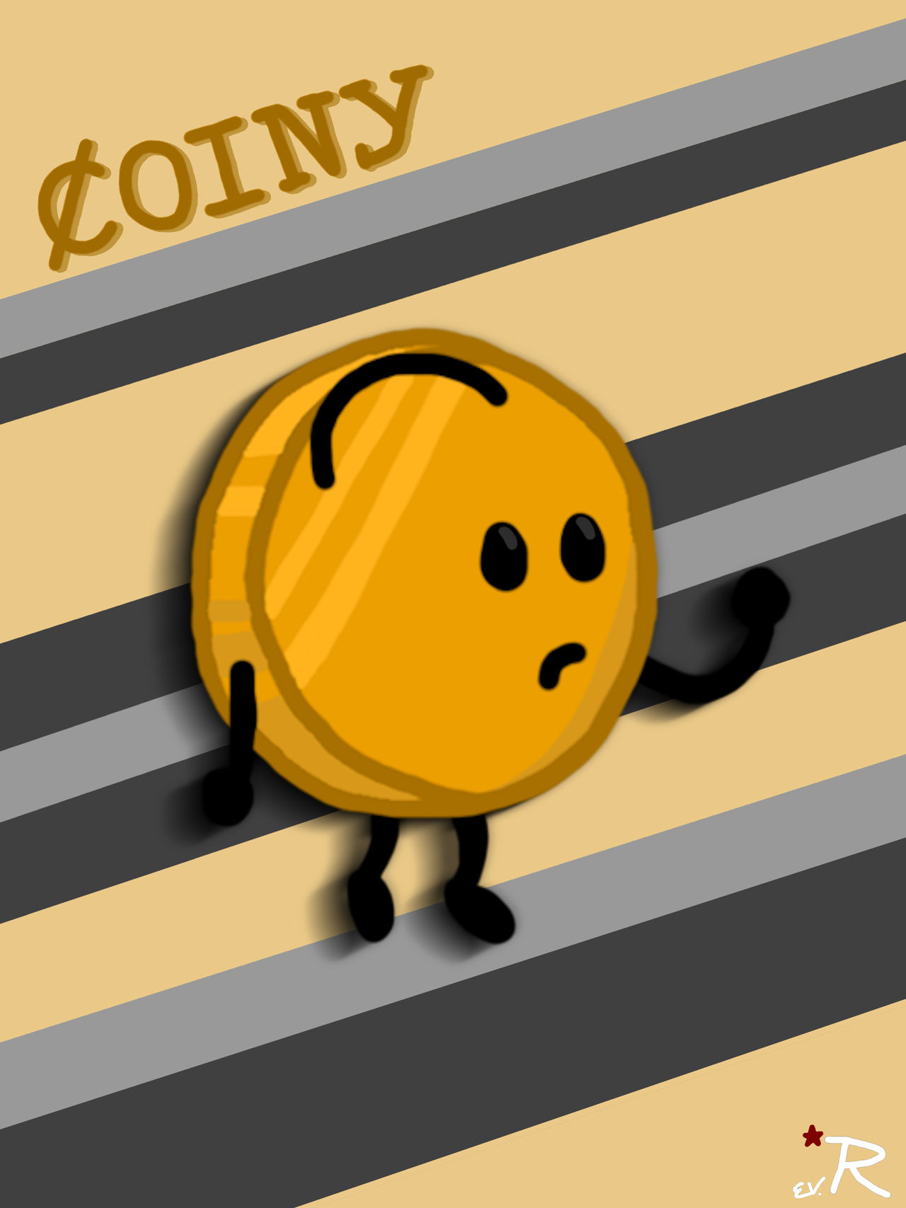 Bfdi Coiny Poster By Rsnobal On Deviantart