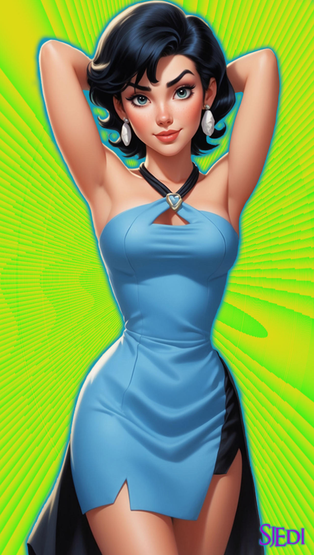 Betty Rubble By Sjeditheartist On Deviantart