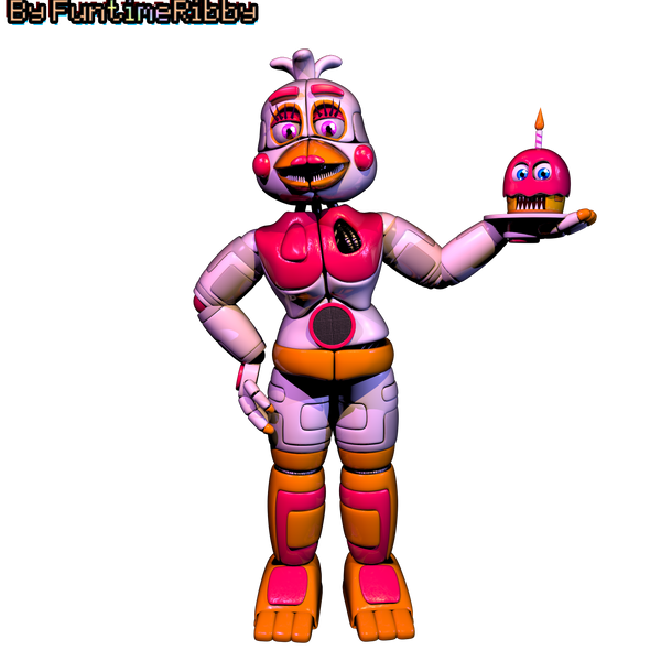 C4d Ffps Funtime Chica Official By Funtimeribby On Deviantart