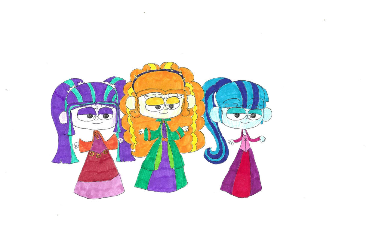 The Dazzlings Sanderson Sisters By Minniemouse2003 On Deviantart