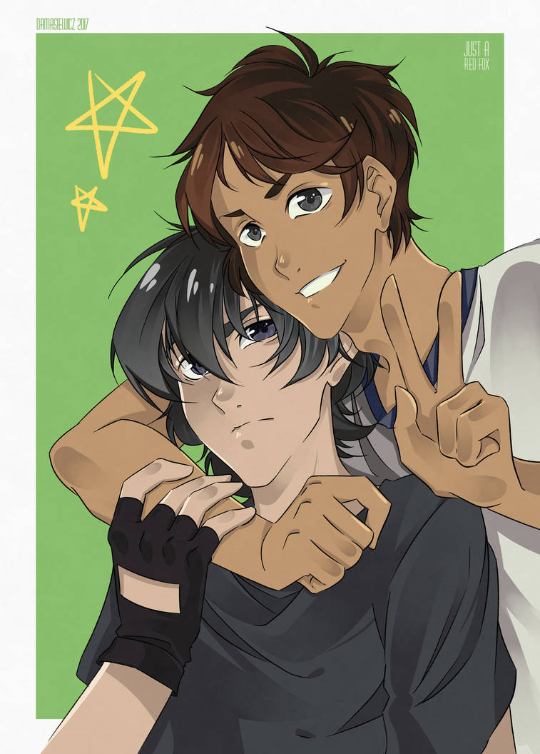 Keith And Lance Voltron Legendary Defender By Justaredfox On Deviantart
