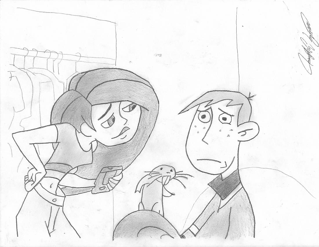 Kim Possible Ron Dont Like It By Cloud23465 On Deviantart
