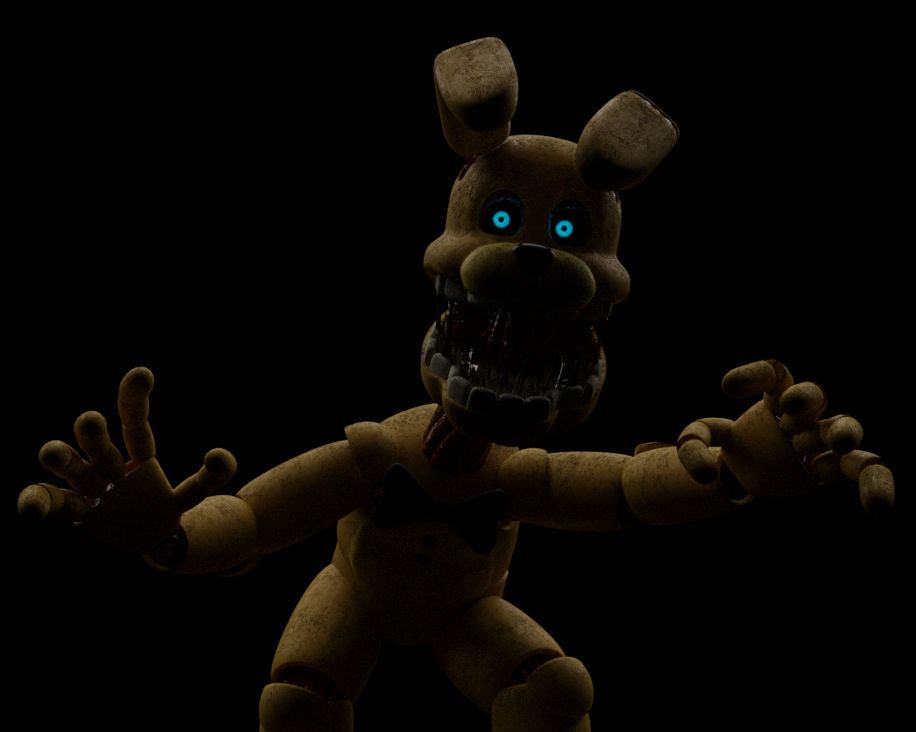 Into The Pit Spring Bonnie Blender 28 By Ahmedproductions On Deviantart