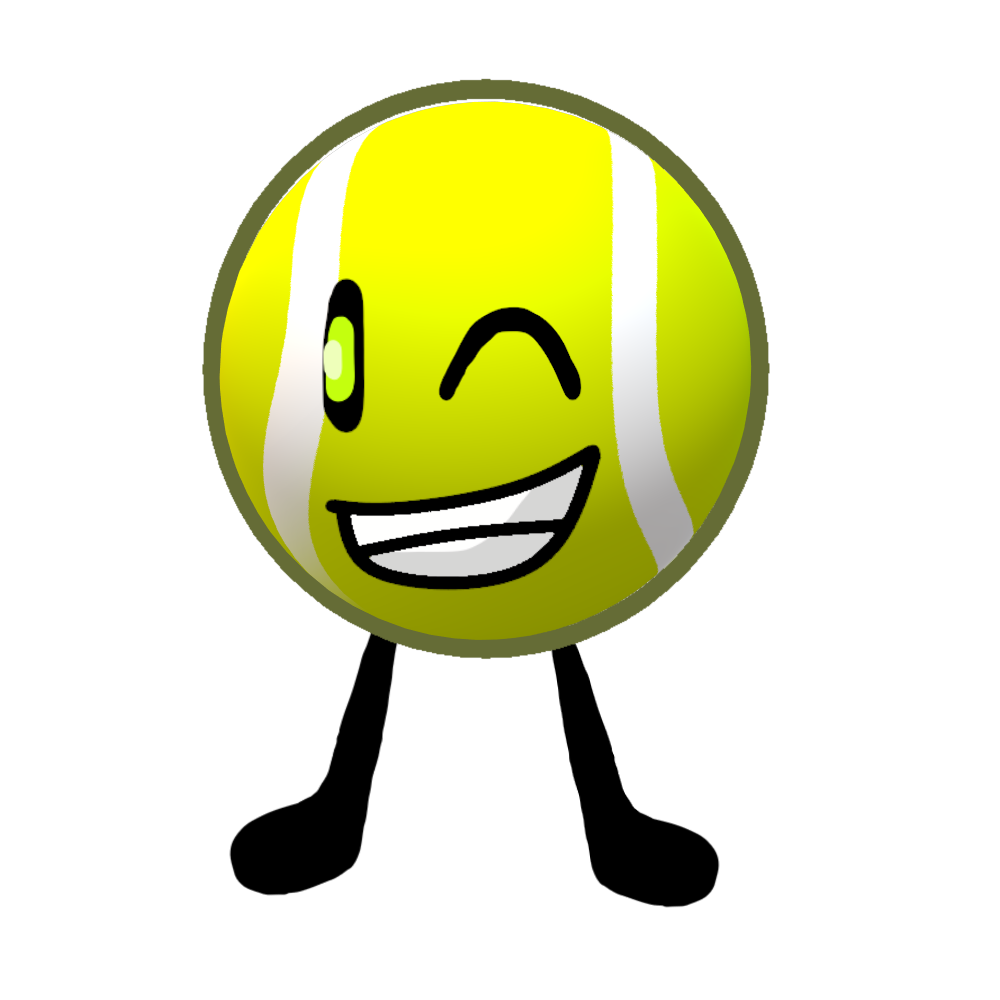 Bfdi Tennis Ball 3d By Skalgg On Deviantart