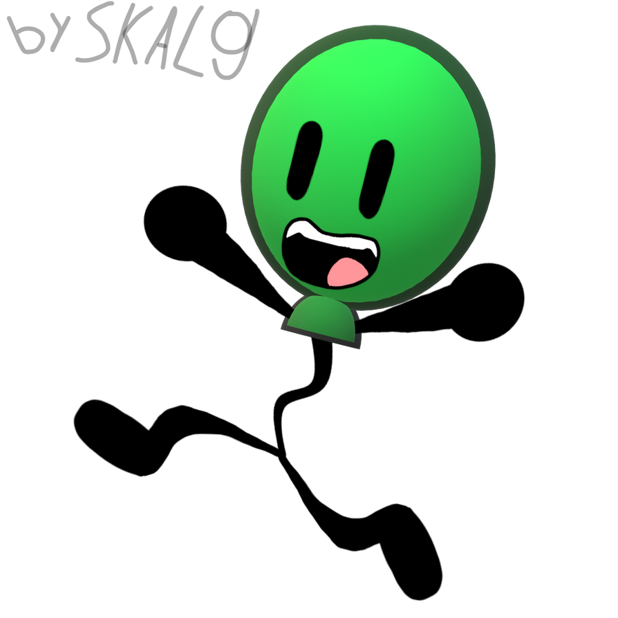 Bfdi Balloony 3d By Skalgg On Deviantart