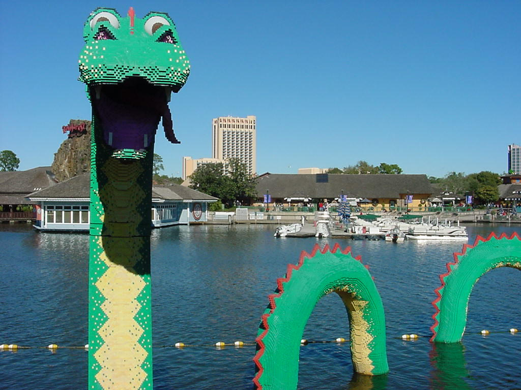 DD Lego Nessie Full Front View by AreteStock on DeviantArt