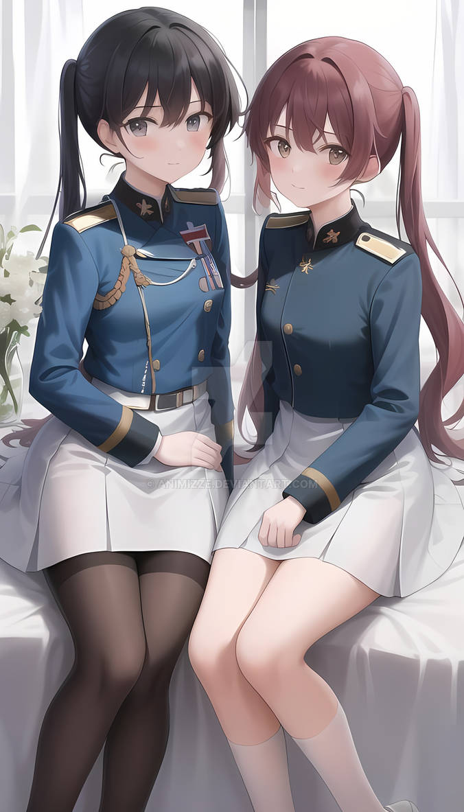 Military Girls By Animizze On Deviantart