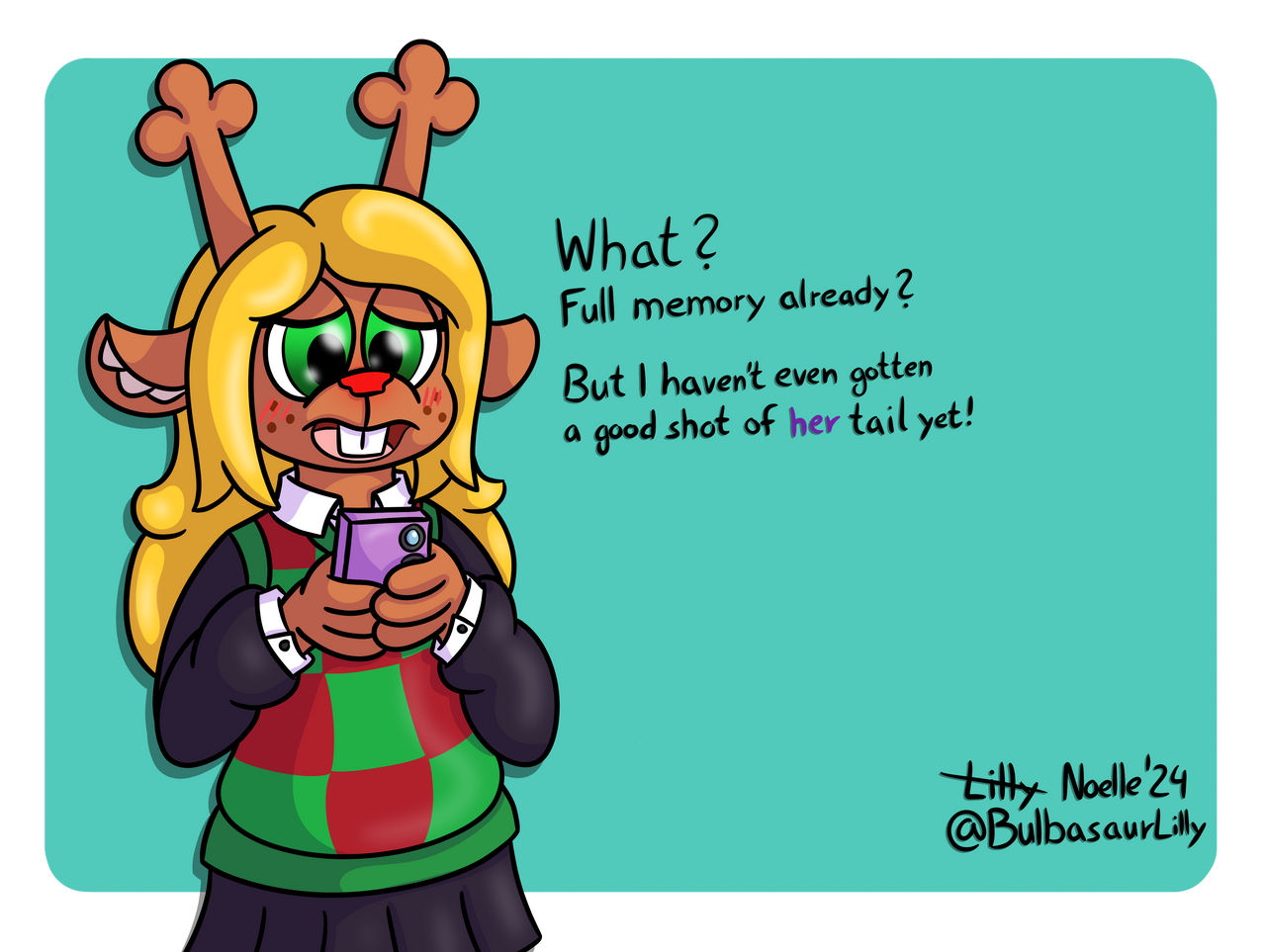 Noelle Formlock Day 5 By Lillythebulbasaur On Deviantart