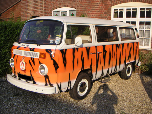 VW paint job by metalik-fairy on DeviantArt