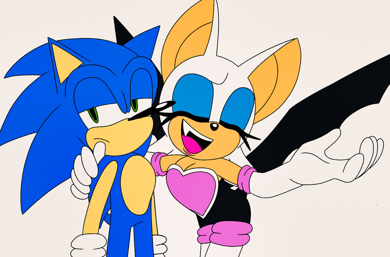 Sonic And Rouge Idw Issue 59 Redraw By Madmaximus00 On Deviantart