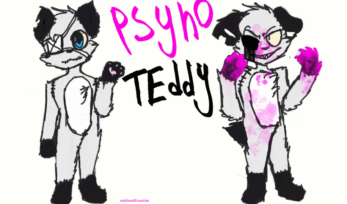 Psyho Teddy redraw by Wolchara28 on DeviantArt