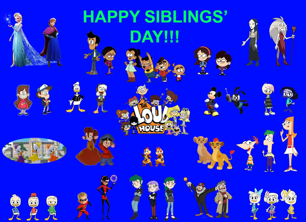 Happy National Siblings' Day by JTom09 on DeviantArt