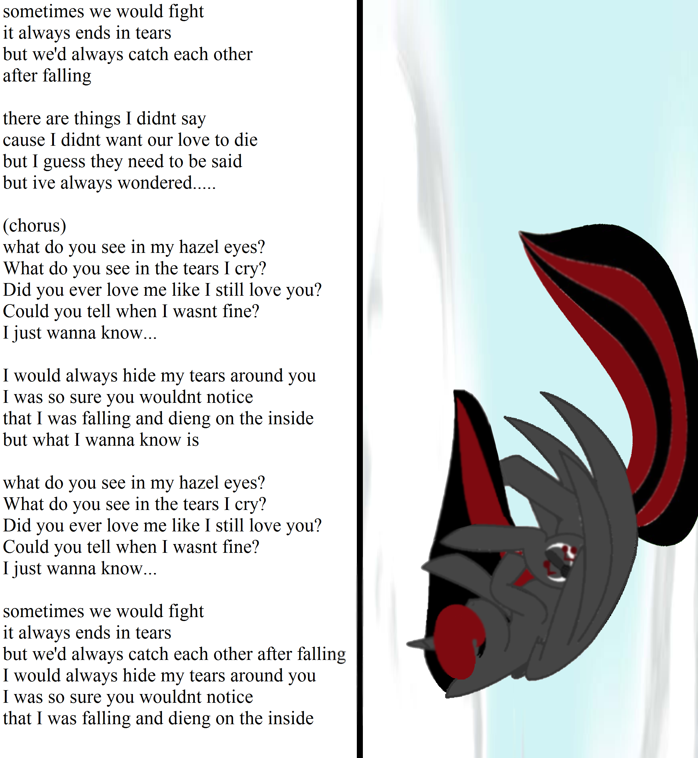 Falling Pony by yogscastfan99 on DeviantArt