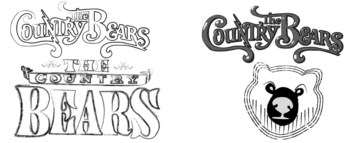 The Country Bears logo pack by bearyhenrytaylor on DeviantArt