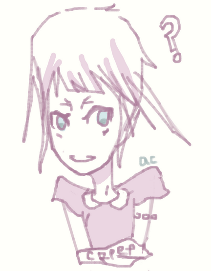 cutie sketch by kawaii-Awesomeness on DeviantArt