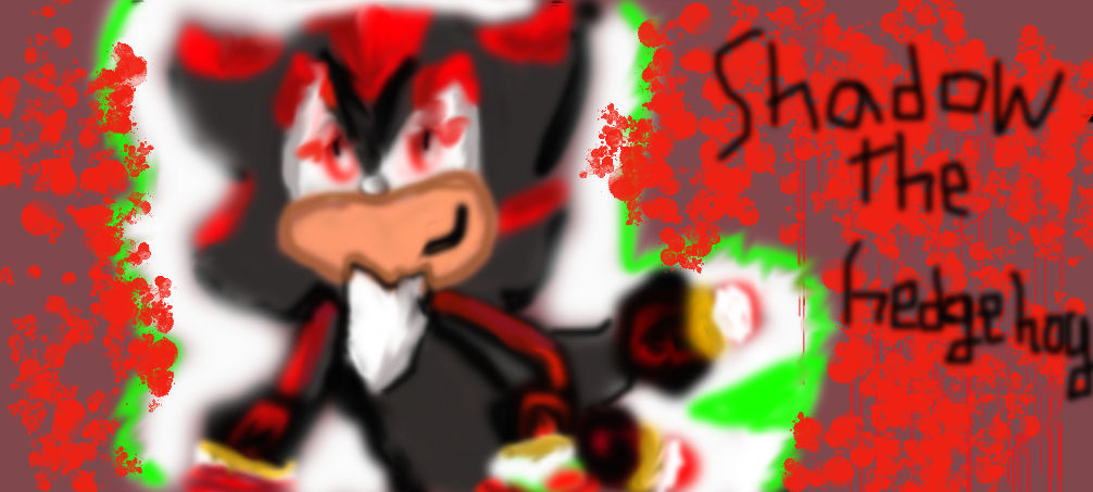 SHADOW!!!!!!!!!!!!!!!!! by iloveshadow32 on DeviantArt
