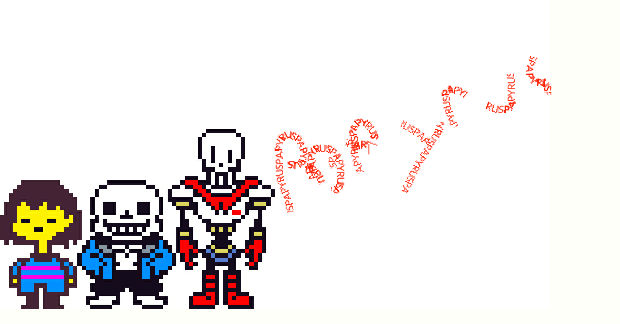 Undertale Pixel Art *Papyrus Updat* by treystar679 on DeviantArt