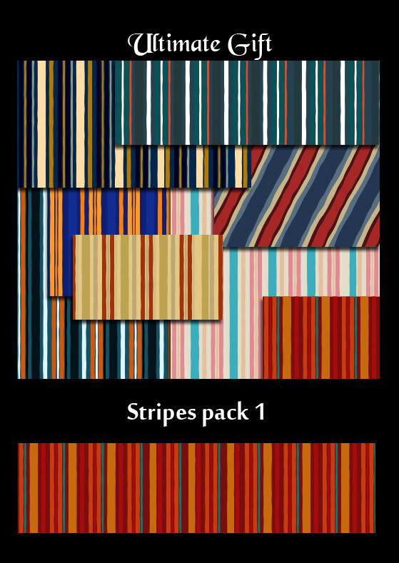 stripes pattern pack 1 by ultimategift on DeviantArt