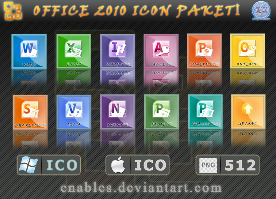 Microsoft Office 2010 Icons